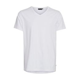 T-Shirt Casual Friday "T-Shirt CFLincoln", Herren, Gr. L, wei&szlig; (hellwei&szlig;), Obermaterial: 95% Baumwolle CO. 5% Elasthan EL., Shirts T-Shirt