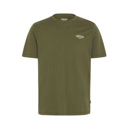 Rundhalsshirt Blend "Rundhalsshirt BHViggo", Herren, Gr. L, gr&uuml;n (olive night), Obermaterial: 100% Baumwolle CO., Shirts Rundhalsshirt
