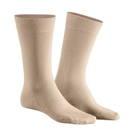 Socken Hudson "Socke Dry Cotton", Damen, Gr. 39-42, beige (sisal 0783), Obermaterial: 72% Baumwolle CO. 22% Polypropylen PP. 4% Polyamid PA. 2% Elasthan EL., Socken Socken