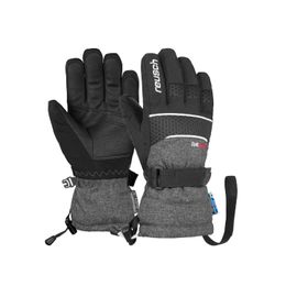 Skihandschuhe Reusch "Connor R-TEX XT Junior", Kinder, Gr. 5, grau (grau, schwarz), 87% Polyester, 11% Polyurethan, 2% Elasthan, mehrfarbig, Handschuhe, in wasserdichter und atmungsaktiver Qualit&auml;t
