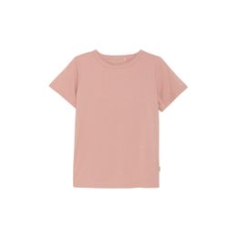 T-Shirt Minymo "T-Shirt MIBlouse", Damen, Gr. 110, rosa (misty rose), Obermaterial: 93% Viskose CV. 7% Elasthan EL., Blusen T-Shirt