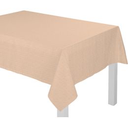 Tischdecke WIRTH "Berwick" Gr. 4, orange (terra), B:190cm L:130cm, Baumwolle, Polyester, Tischdecken, Tischdecke