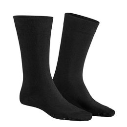 Socken Hudson "Socke Dry Cotton", Damen, Gr. 39-42, schwarz (schwarz 0005), Obermaterial: 72% Baumwolle CO. 22% Polypropylen PP. 4% Polyamid PA. 2% Elasthan EL., Socken Socken