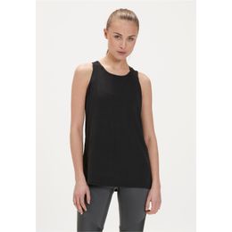 ENDURANCE ATHLECIA Tanktop ATHLECIA "MOTA", Gr. 34, schwarz, 88% Polyester, 12% Elasthan, unifarben, normal, Rundhals, Tops Tanktop, mit QUICK DRY-Technologie