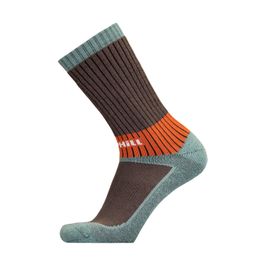 Socken UphillSport "VAARU", Herren, Gr. 39-42, blau, 40% Viskose, 25% Wolle, 22% Polyamid, 11% Polypropylen, 2% Elasthan, mehrfarbig, Socken Socken, mit 4-Lagen-Struktur