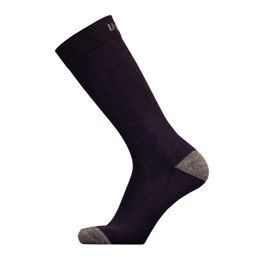 Socken UphillSport "JULMA", Damen, Gr. 35/38, blau (dunkelblau), 48% Wolle, 30% Polyamid, 20% Polypropylen, 2% Elasthan, mehrfarbig, Socken Socken, mit verst&auml;rkten Belastungszonen