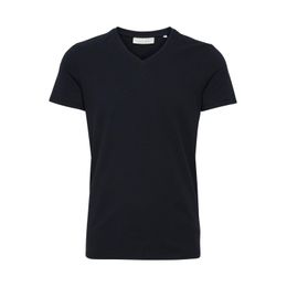 T-Shirt Casual Friday "T-Shirt CFLincoln", Herren, Gr. L, schwarz, Obermaterial: 95% Baumwolle CO. 5% Elasthan EL., Shirts T-Shirt