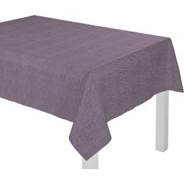 Tischdecke WIRTH "Torbole" Gr. 3, lila, B:160cm L:130cm, Baumwolle, Polyester, Tischdecken, Tischdecke