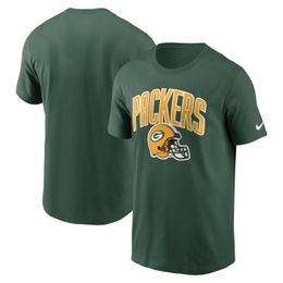 T-Shirt Nike "Nike T-Shirt Green Bay Packers Nike Essential Team", Damen, Gr. L, gr&uuml;n, 100% Baumwolle, Shirts T-Shirt