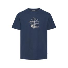 !Solid T-Shirt SOLID "T-Shirt SDODELL", Herren, Gr. L, blau (insignia blau), Obermaterial: 100% Baumwolle CO., Shirts T-Shirt