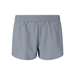 Shorts Endurance "Weval jr.", Jungen, Gr. 116, EURO-Gr&ouml;&szlig;en, blau, grau, 91% Polyester, 9% Elasthan, unifarben, kurz, Hosen Shorts, atmungsaktiv