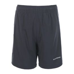 Shorts Endurance "GROSSETO", Jungen, Gr. 164, EURO-Gr&ouml;&szlig;en, schwarz, 86% Polyester, 14% Elasthan, unifarben, kurz, Hosen Shorts, mit eingen&auml;hter Tight