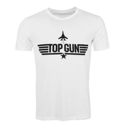 T-Shirt Top Gun "PP201011", Damen, Gr. 52L, wei&szlig;, Obermaterial: 100% Baumwolle, Shirts T-Shirt