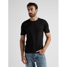Rundhalsshirt JCC "31022341", Herren, Gr. S, schwarz, Obermaterial: 100% Baumwolle, Shirts Rundhalsshirt