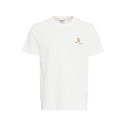 T-Shirt Blend "T-Shirt BHEmmert print tee", Herren, Gr. XXL, braun (braun sugar), Obermaterial: 100% Baumwolle CO., Shirts T-Shirt