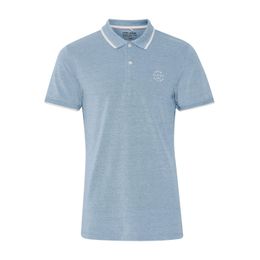 Poloshirt Blend "Poloshirt BHBhnate", Herren, Gr. M, blau (niagara blau), Web, Obermaterial: 100% Baumwolle CO., slim fit normal, Shirts
