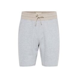 Sweatshorts Blend "Sweatshorts BHJulio", Herren, Gr. L, N-Gr, grau (stone mix), Obermaterial: 55% Baumwolle CO. 45% Polyester PES., Hosen Sweatshorts