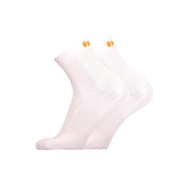 Socken UphillSport "FRONT 2er Pack", Damen, Gr. 35-38, wei&szlig;, 65% Polypropylen, 32% Polyamid, 3% Elasthan, mehrfarbig, Socken Socken, mit gepolstertem Rist