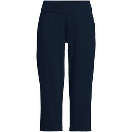 LANDS' END Stretch-Freizeithose in 3/4-L&auml;nge, Damen,  Blau, Baumwoll-Mischung, by Lands' End