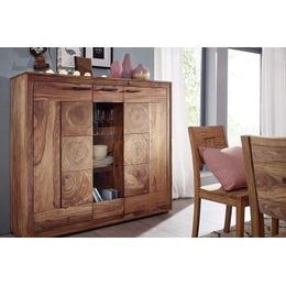 Highboard NORA II / naturfarben