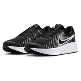 Laufschuh Nike "Run Defy", Damen, Gr. 45, schwarz-wei&szlig; (schwarz, wei&szlig;), Synthetik, Textil, Schuhe Laufschuh