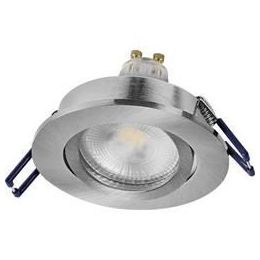 OSRAM HOMELIGHTING 4058075853492 Deckenstrahler, LED-Deckenstrahler GU10 Satin-Nickel