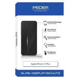 Pedea 50170099 Displayschutzglas Apple iPhone 15 Plus 1 St. Anti-Fingerprint 50170099