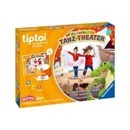 Ravensburger tiptoi ACTIVE Set Kunterbuntes Tanz-Theater, Geschicklichkeitsspiel mit Lautsprecher