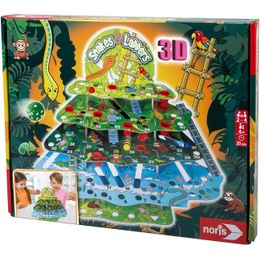 Spiel Noris "Snakes & Ladders Dschungel", bunt, Spiele, Kinder, Spiel