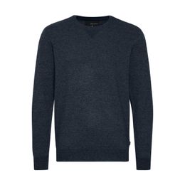 Strickfleece-Pullover Blend "Strickpullover BHCerstan", Herren, Gr. XXL, blau (marineblaus), Obermaterial: 100% Polyester PES., Pullover Strickfleece-Pullover