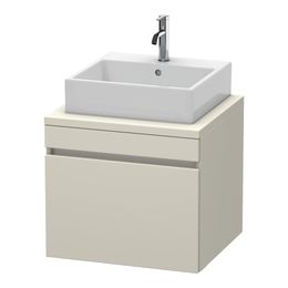 Duravit Waschtischunterschrank DuraStyle 60x54,8cm, taupe, f&uuml;r Konsole, 1 Auszug (DS531009191)