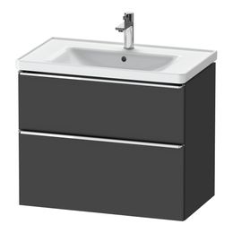 Duravit Waschtischunterschrank D-Neo 78,4x45,2cm, chr/Gra m, 1 Kast, 1 Ausz. (DE4355010490000)