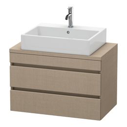 Duravit Waschtischunterschrank Com DuraStyle 80x47,8cm, lei, f Konsole, 2 Schubk&auml;sten (DS530707575)