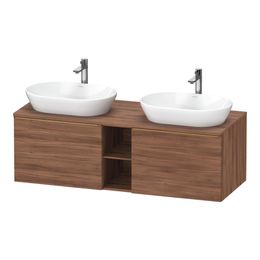 Duravit Waschtischunterschrank D-Neo 140x55cm, 2 A, 1 Pl, B bs, b geb/Nu Nat (DE4950B04790000)