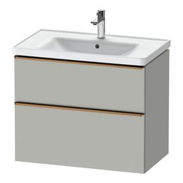 Duravit Waschtischunterschrank D-Neo 78,4x45,2cm, b geb/gr m, 1 Kast, 1 Ausz. (DE4355004070000)