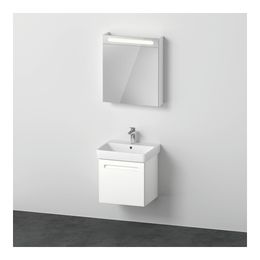 Duravit M&ouml;bel-Set No. 1 55cm, Anschlag rechts, Wei&szlig; Matt (N10153R18180000)