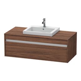 Duravit Waschtischunterschrank Ketho 120x55cm, N d, f EWT m, 1 Ausz., wandh&auml;ngend (KT679602121)