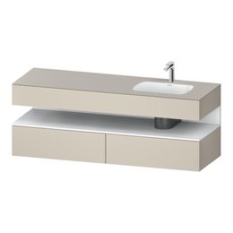 Duravit Einbauwaschtisch-M&ouml;bel-Set Qatego 160x50x60cm, Kon-WTU, B, B r, w m/ta m (QA4796018830010)