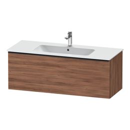 Duravit Waschtischunterschrank D-Neo 121x46,2cm, sw/Nuss Nat, 1 Ausz., wandh&auml;ngend (DE42640BD790000)