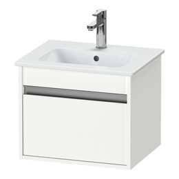 Duravit Waschtischunterschrank Ketho Compact 50x41,2x41cm, 1 Ausz., wandh&auml;ngend, wei&szlig; matt (KT640401818)