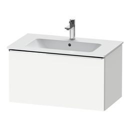 Duravit Waschtischunterschrank D-Neo 81x46,2cm, chr/we ma, 1 Ausz., wandh&auml;ngend (DE4262010180000)