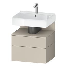 Duravit Waschtischunterschrank Qatego 59x47x59cm, T m, 1 Schubkast., 1 Ausz. (QA4393083830000)