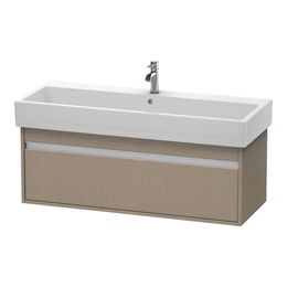 Duravit Waschtischunterschrank Ketho 115x44cm, leinen, 1 Auszug, wandh&auml;ngend (KT668907575)