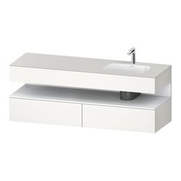 Duravit Einbauwaschtisch-M&ouml;bel-Set Qatego 160x50x60cm, Kon-WTU, B, B r, w m/we m (QA4796018840010)