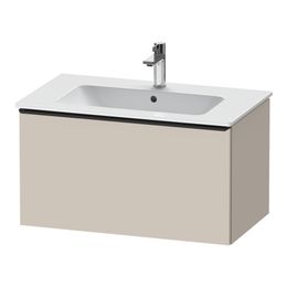 Duravit Waschtischunterschrank D-Neo 81x46,2cm, sw/Taup ma, 1 Ausz., wandh&auml;ngend (DE42620BD910000)