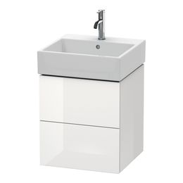 Duravit Waschtischunterschrank L-Cube 48,4x45,9cm, we. hgl, 2 Schub., wandh&auml;ngend (LC627408585)