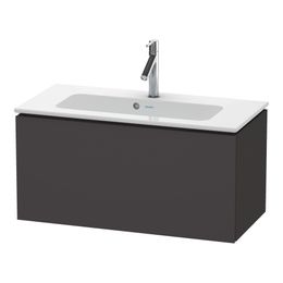 Duravit Waschtischunterschrank Compact L-Cube 82x39,1cm, graph matt, 1 Ausz., wandh&auml;ngend (LC615708080)