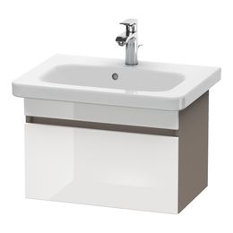 Duravit Waschtischunterschrank Com DuraStyle 58x36,8cm, we. hg/b matt, 1 Auszug (DS637902243)