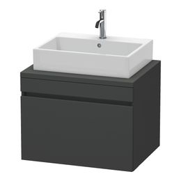 Duravit Waschtischunterschrank DuraStyle 70x54,8cm, graph ma, f Konsole, 1 Auszug (DS531104949)