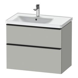 Duravit Waschtischunterschrank D-Neo 78,4x45,2cm, 1 Kast, B L, sw/gr ma (DE43570BD070000)